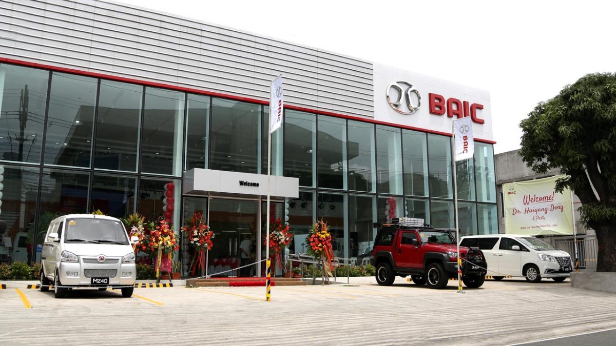 BAIC Philippines opens flagship showroom after building nationwide ...