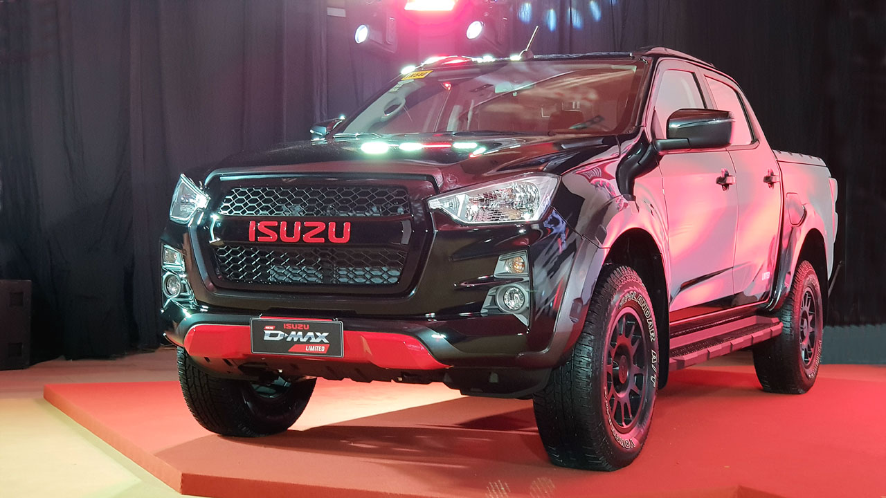 Isuzu’s D-Max Limited with 200-unit production-run brandishes tactical ...